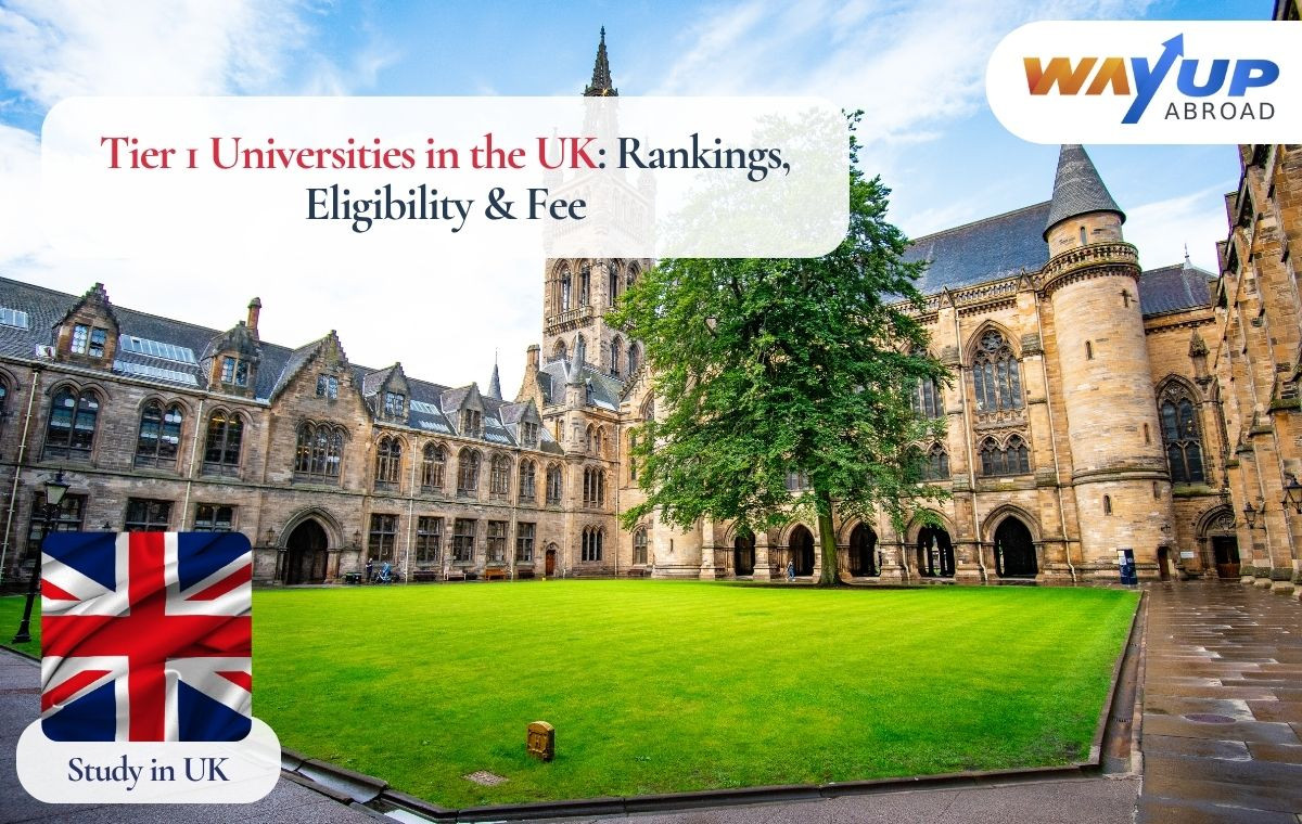 Tier 1 Universities in the UK (2026-27): Rankings, Eligibility & Fee
